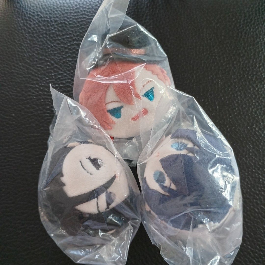 BSD Bungo Stray Dogs BEAST Mochimochi Mascot plush set (Chuuya, Kyoka ...