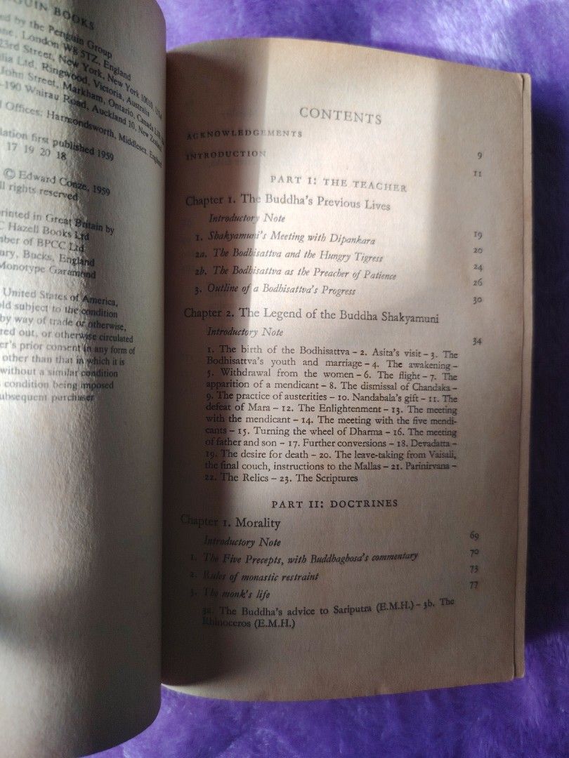 Buddhist scriptures selected and translated by Edward conze penguin ...