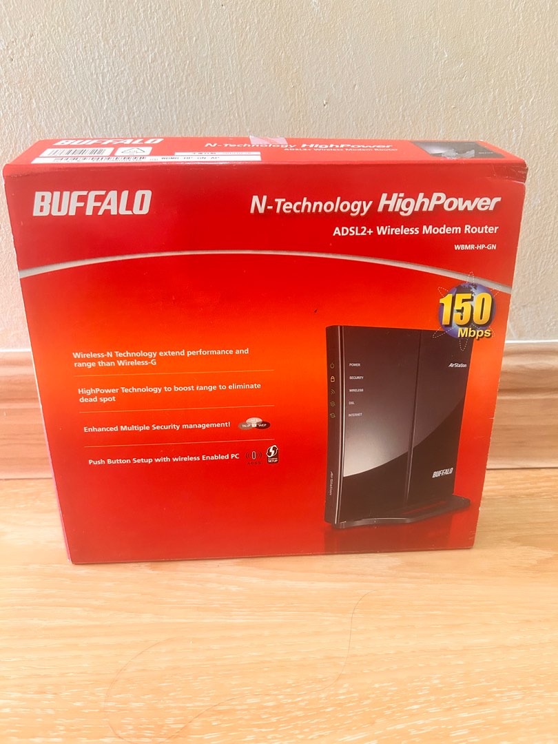 Buffalo Air Station Wireless Modem Router, Computers & Tech, Office ...