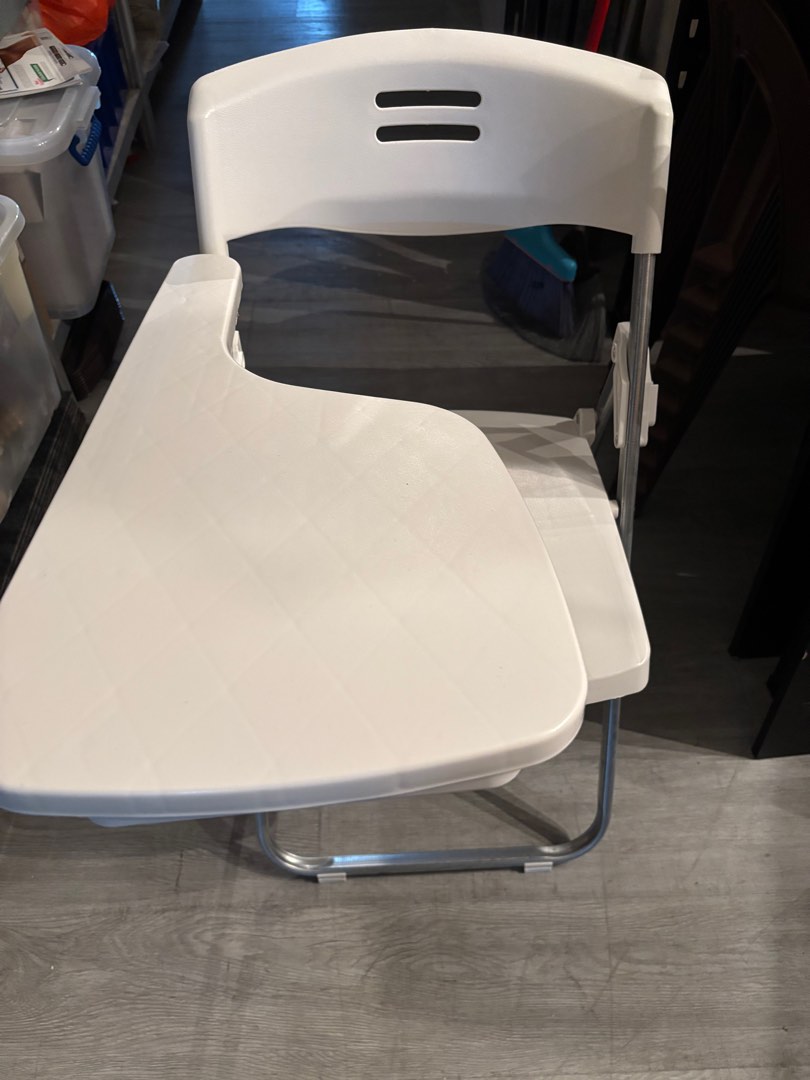 Classroom chairs with flaps, Furniture & Home Living, Furniture, Chairs ...