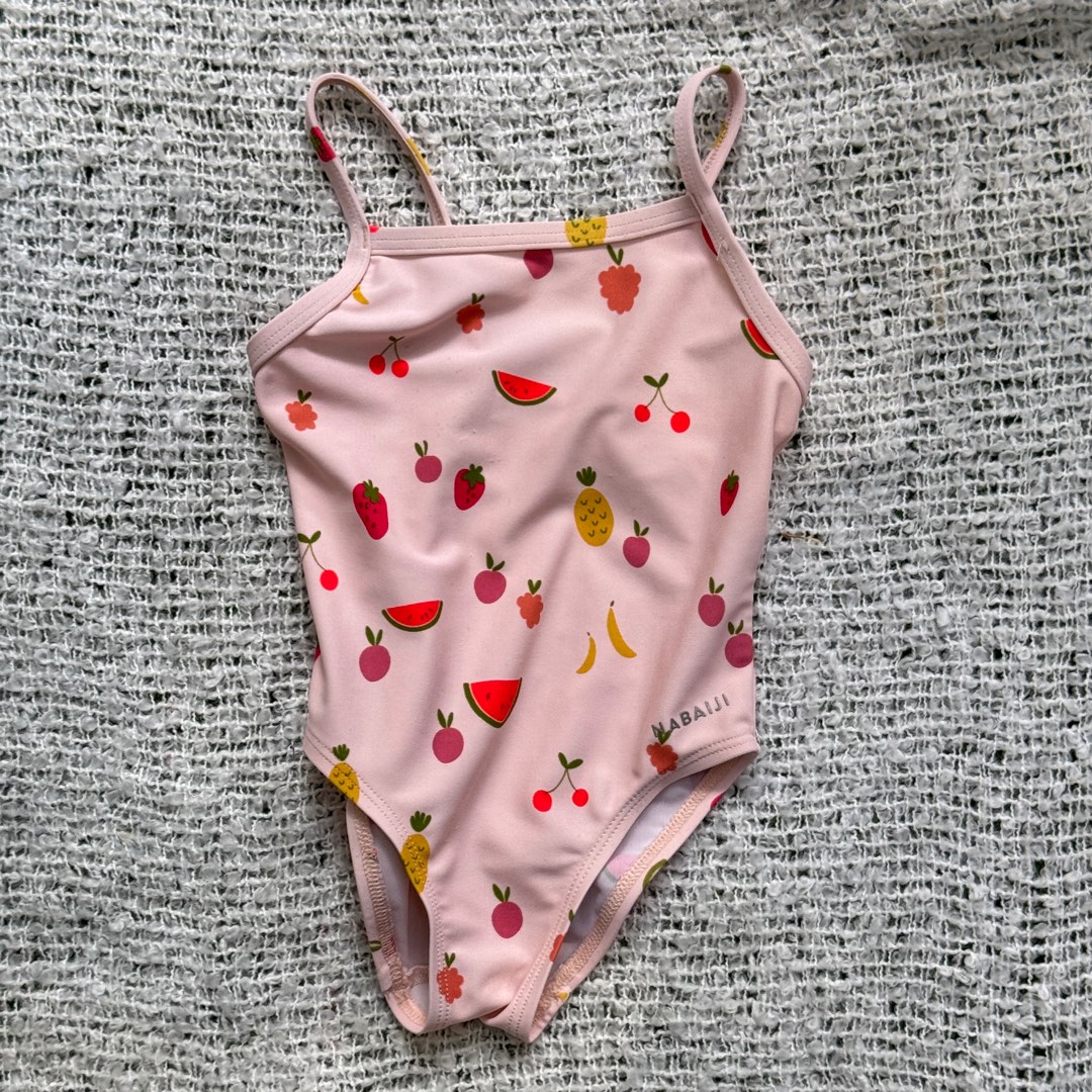 Decathlon baby girl swimsuit swim wear, Babies & Kids, Babies & Kids ...