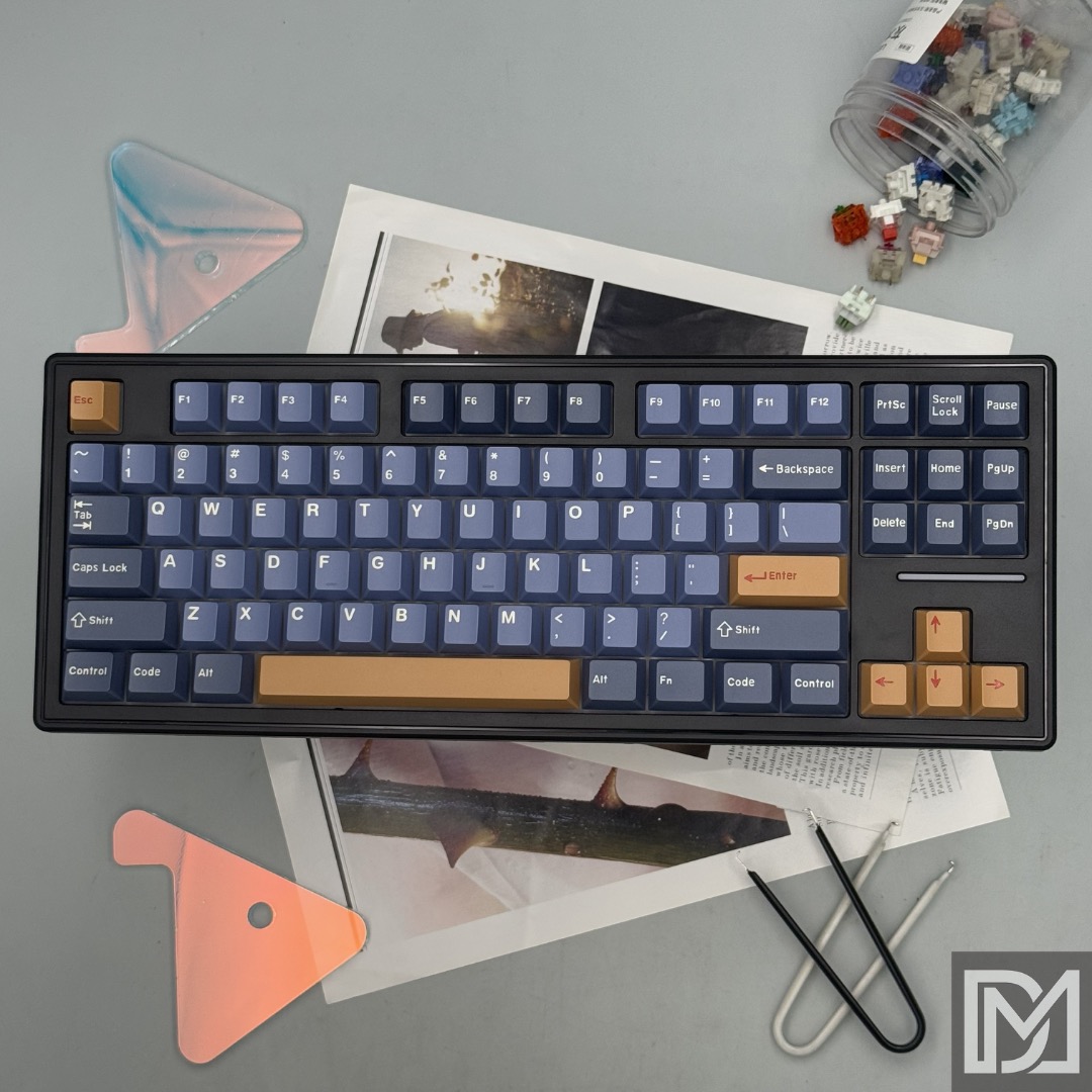 Denim Keycap ABS Cherry Profile Double Shot Keycaps 170pcs For ...