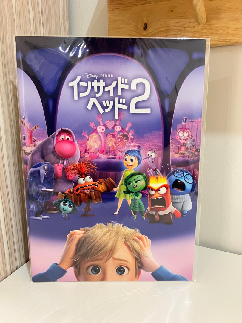 Disney Pixar Inside Out 2 Movie Notebook Merchandise, Hobbies & Toys ...