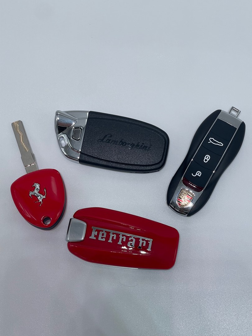 Display Key Fobs Ferrari Lamborghini Porsche, Hobbies & Toys ...