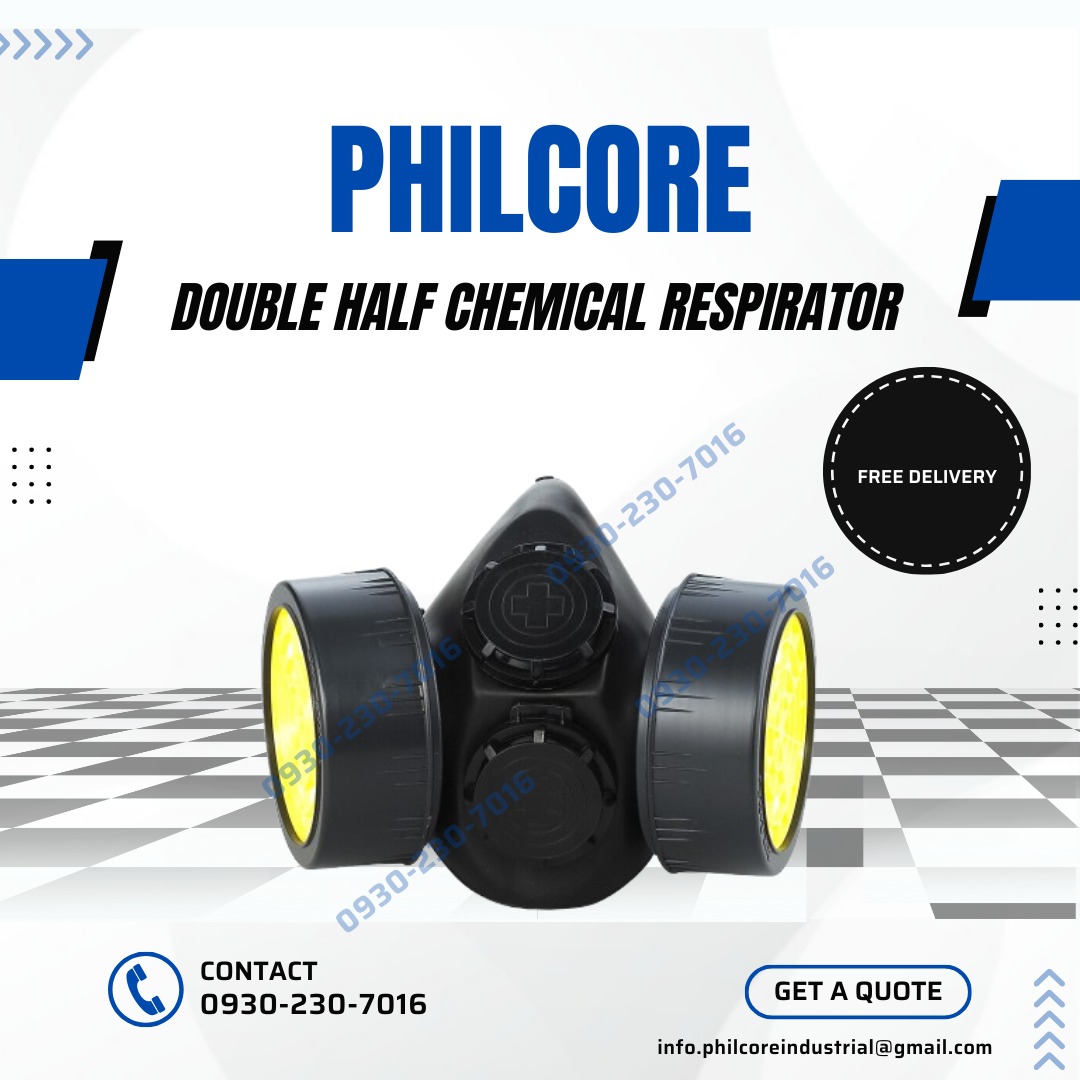 Double HHalf Chemical Respirator,Full-face respirator,Self-contained ...