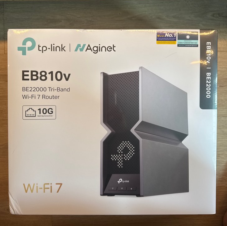 EB810V wi-fi 7 router, Computers & Tech, Parts & Accessories ...