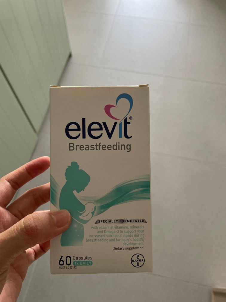 Elevit Breastfeeding supplement, Health & Nutrition, Health Supplements ...