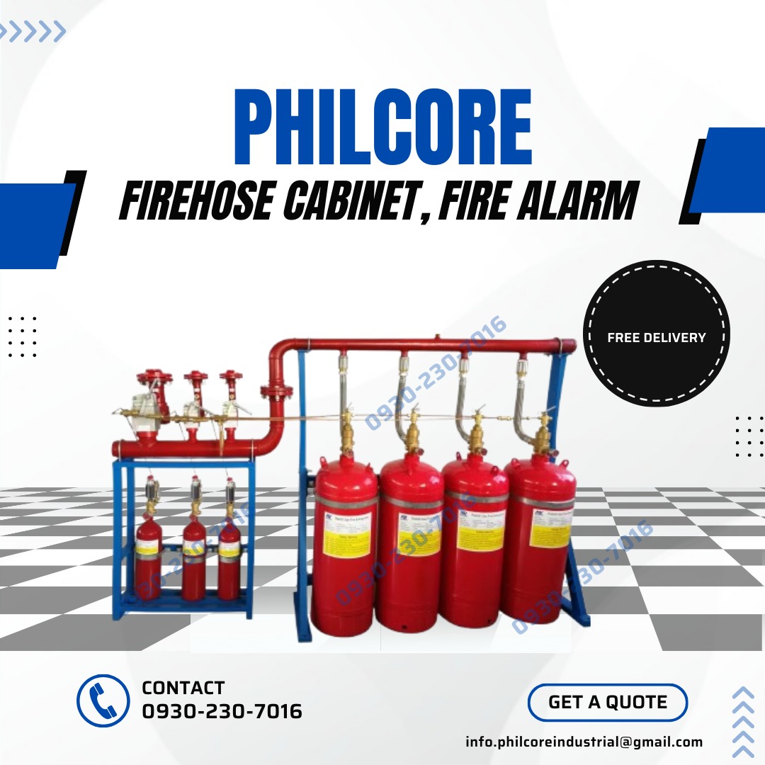 Firehose Cabinet, Fire Alarm, Fire Alarm Bell with Manual Push Station ...