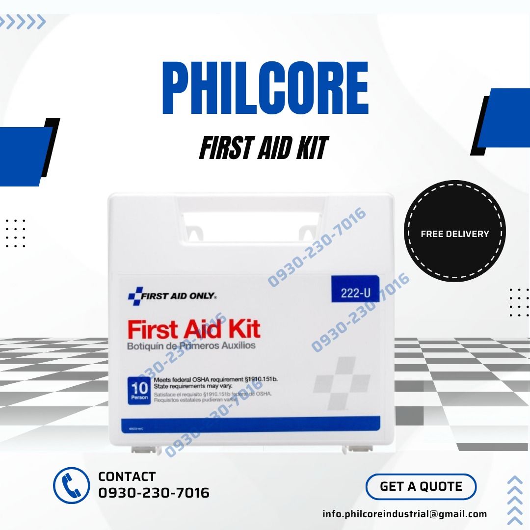 First Aid Kit, Emergency medical kit, First aid box, Medical supply kit ...