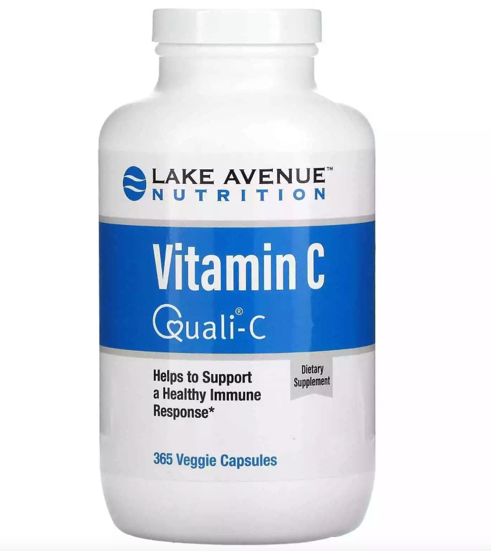 Free delivery! Lake Avenue Nutrition 1000mg Vitamin C 60 Veggie ...