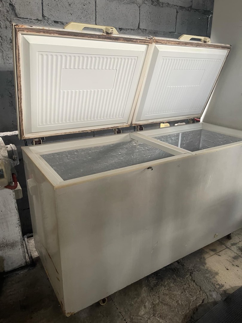 Fujidenzo freezer 2 door 18 cu, TV & Home Appliances, Kitchen ...