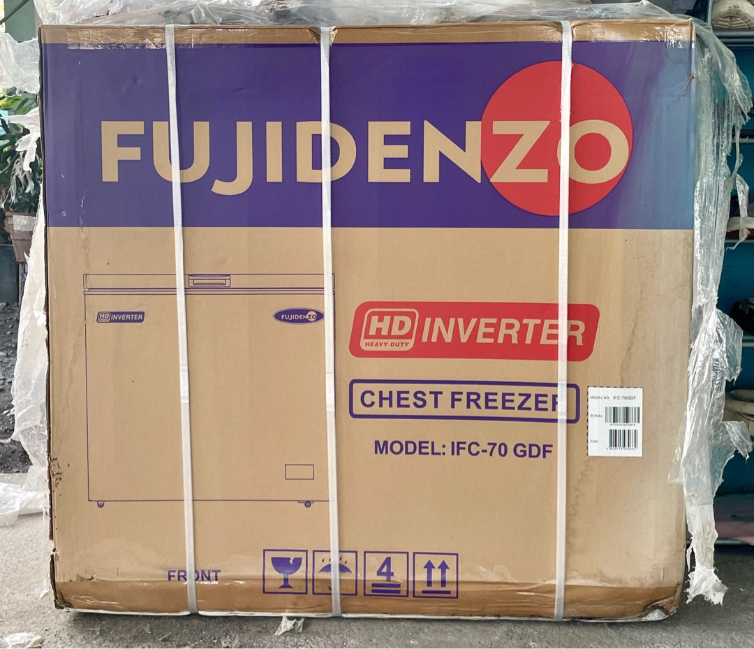 Fujidenzo 7 cu.ft HD Inverter chest freezer, TV & Home Appliances ...