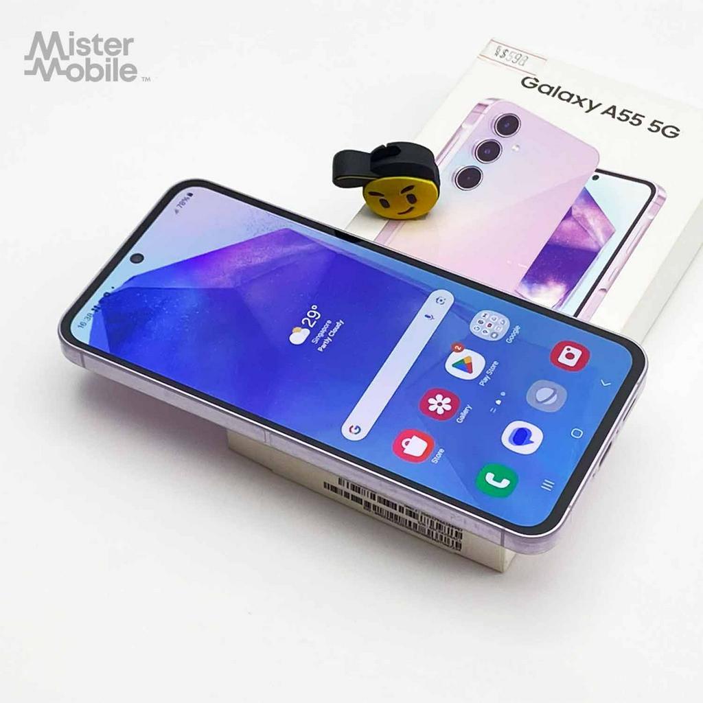 Galaxy A55 5G Awesome Lilac 256GB, Mobile Phones & Gadgets, Mobile ...