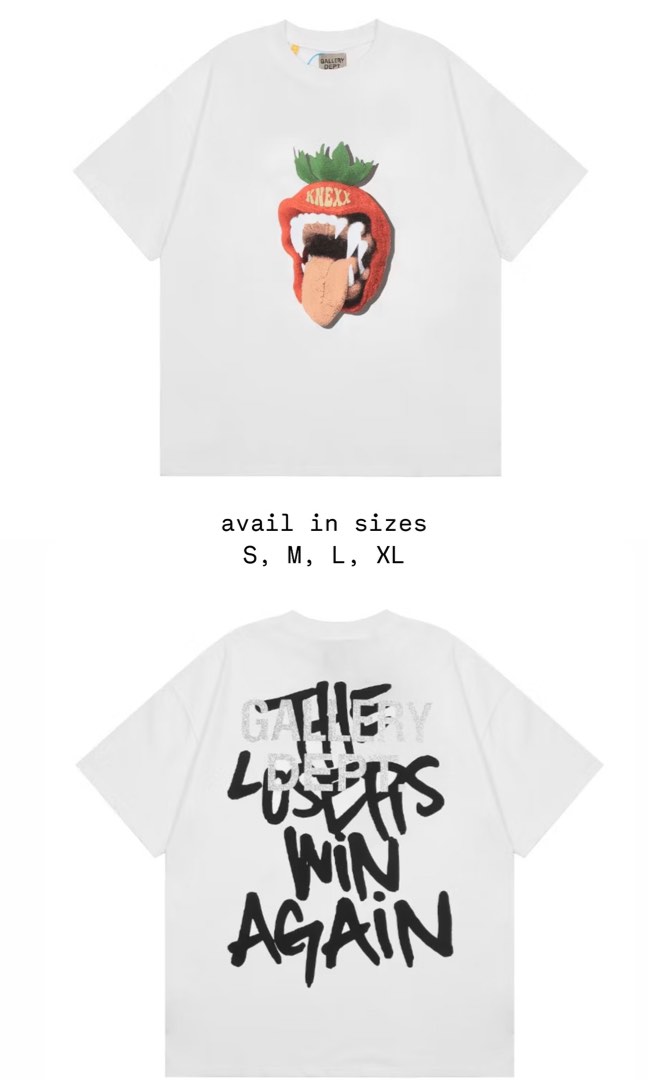 Gallery Dept. “The Losers Win Again”, Men's Fashion, Tops & Sets ...