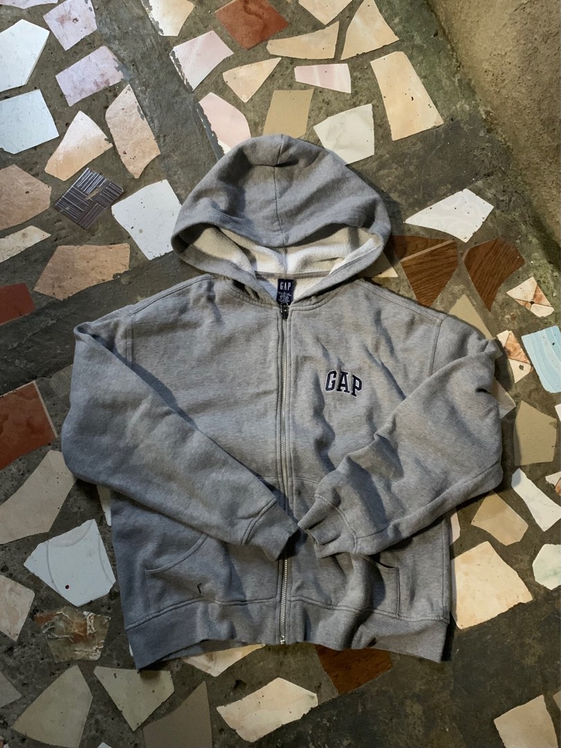 GAP boxy zip up hoodie, Men's Fashion, Coats, Jackets and Outerwear on ...
