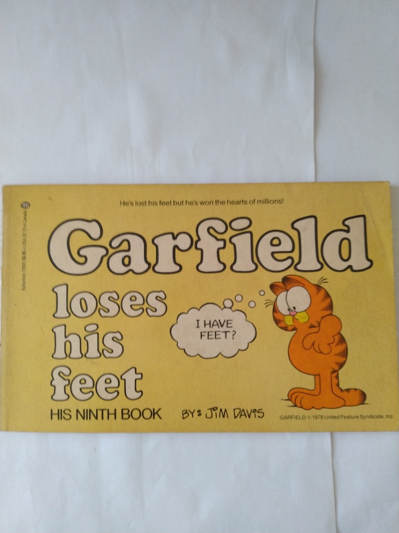 Garfield loses his feet, Hobbies & Toys, Books & Magazines, Comics ...