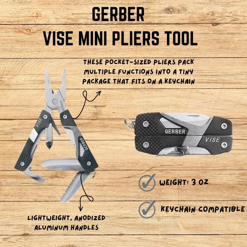 GERBER VISE MINI PLIERS TOOL, Sports Equipment, Hiking & Camping on ...