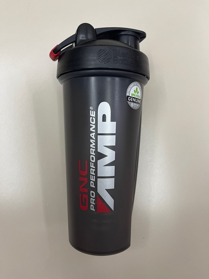 GNC Pro Performance Blender Shaker Bottle - Black, Furniture & Home ...