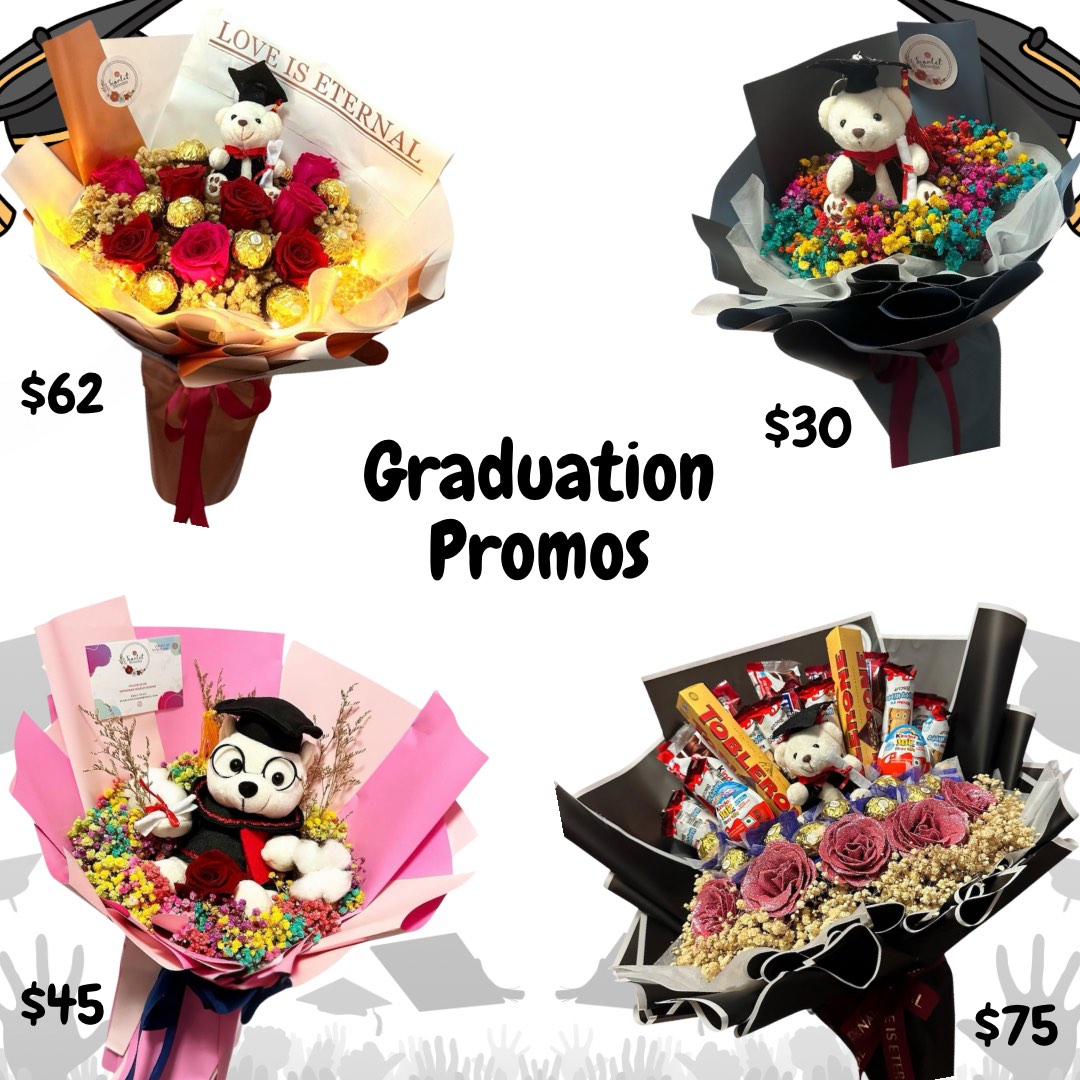 Graduation Bouquets, Hobbies & Toys, Stationery & Craft, Flowers ...