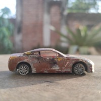 Greenlight Nissan GTR - Custom Junk Rusty, Toys & Collectibles, Mainan ...