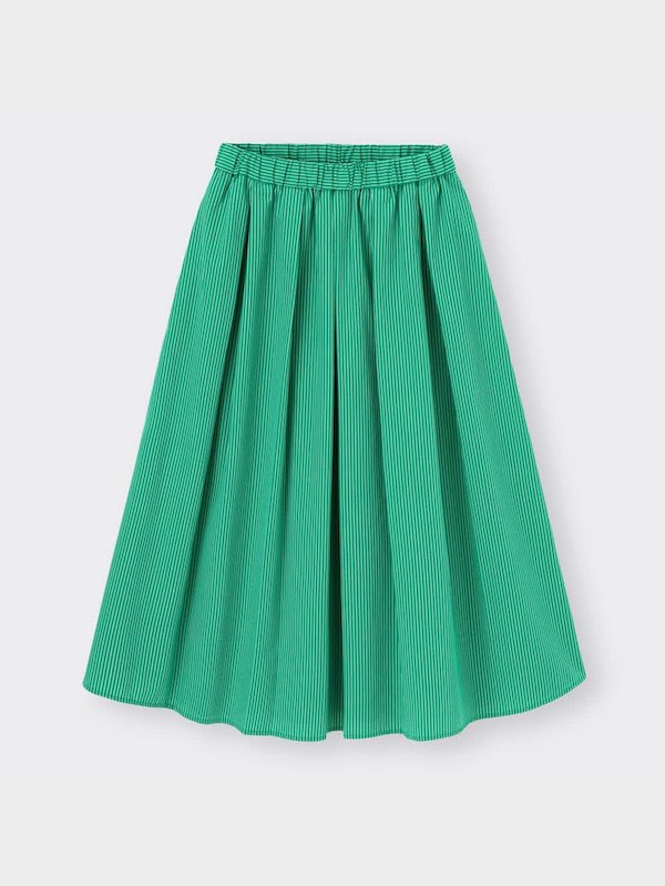 GU flare midi skirt, Women's Fashion, Bottoms, Skirts on Carousell