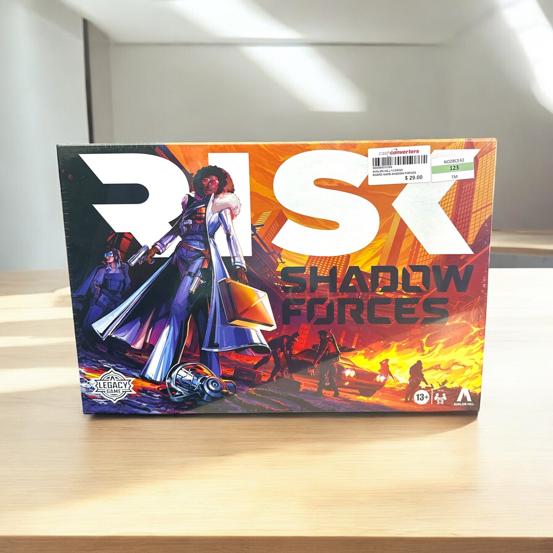 Hasbro Gaming Risk Shadow Forces Strategy Board Game, War Games, Board ...