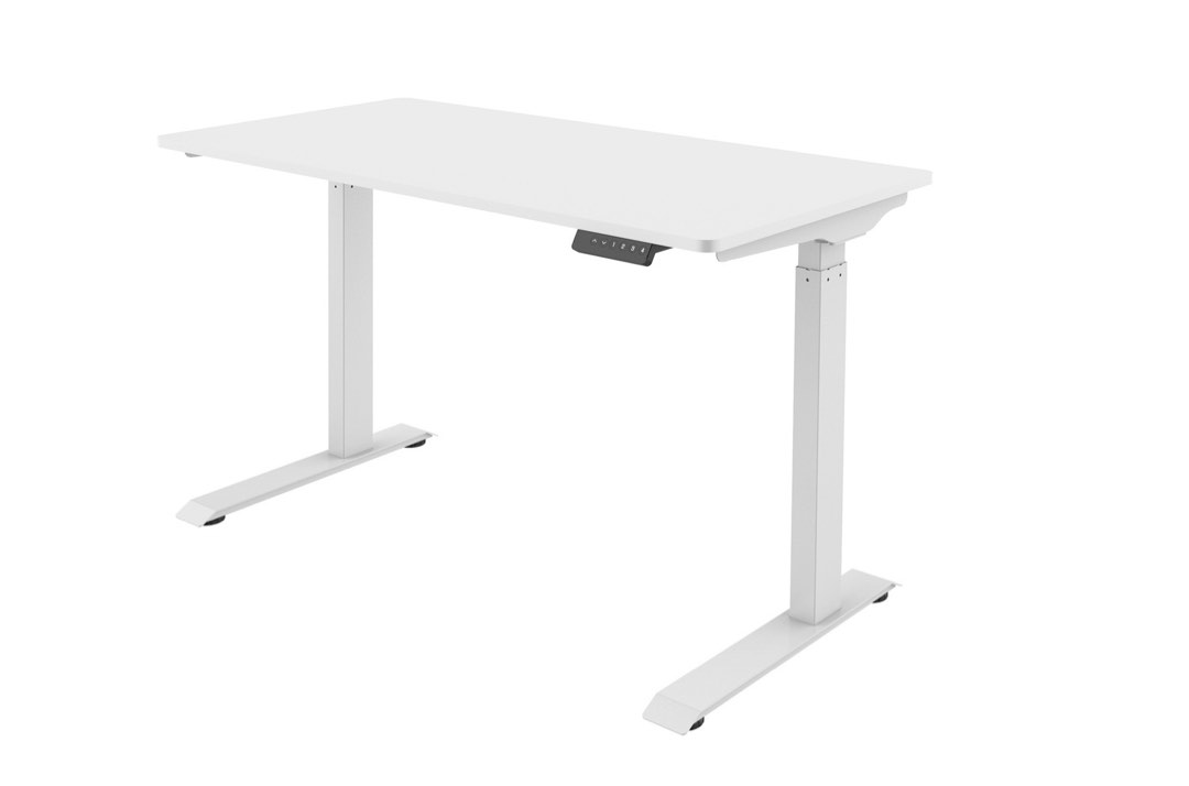 Hail Programmable Electric Adjustable Table (White), Furniture & Home ...