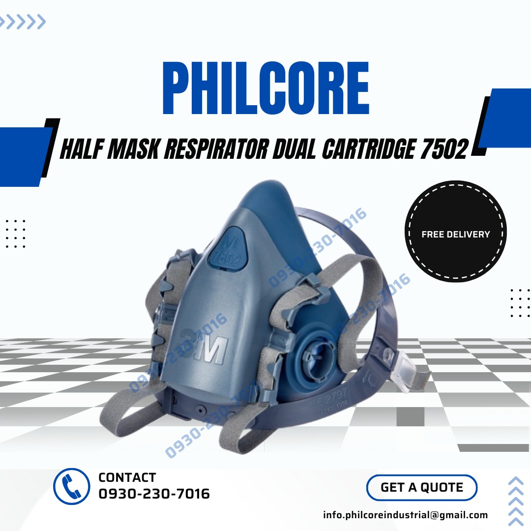 Half Mask Respirator Dual Cartridge 7502,Surgical Mask,Hygiene mask ...