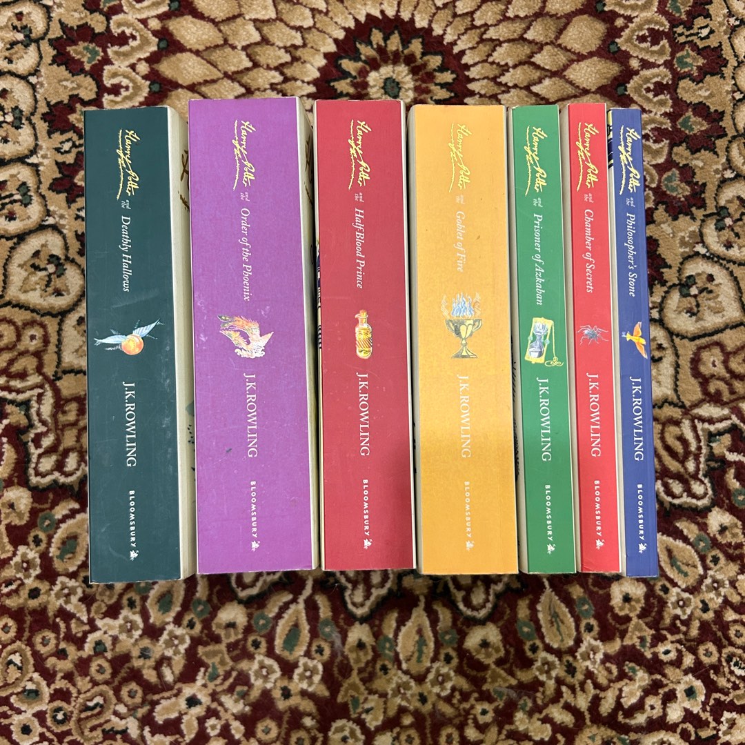 Harry Potter Series by J.K Rowling, Hobbies & Toys, Books & Magazines ...