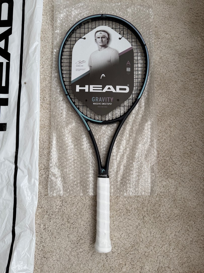 Head Gravity Pro 2023, Sports Equipment, Sports & Games, Racket & Ball Sports on Carousell