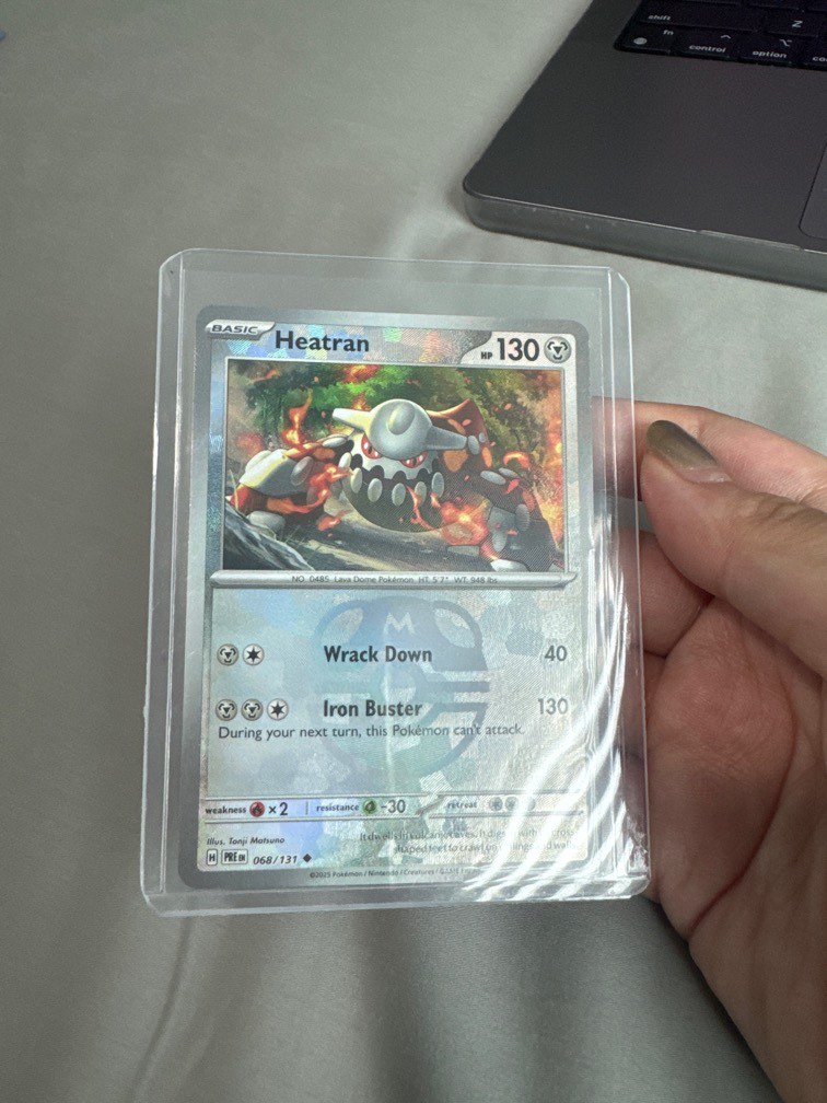 Heatran Masterball Prismatic, Hobbies & Toys, Toys & Games on Carousell
