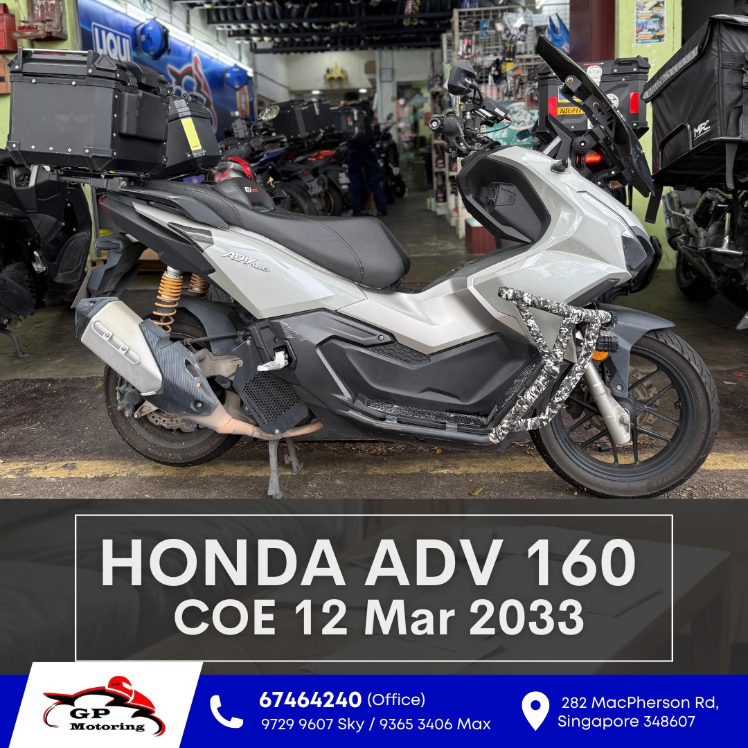 HONDA ADV 160 USED BIKE CLASS 2B, Motorcycles, Motorcycles for Sale ...