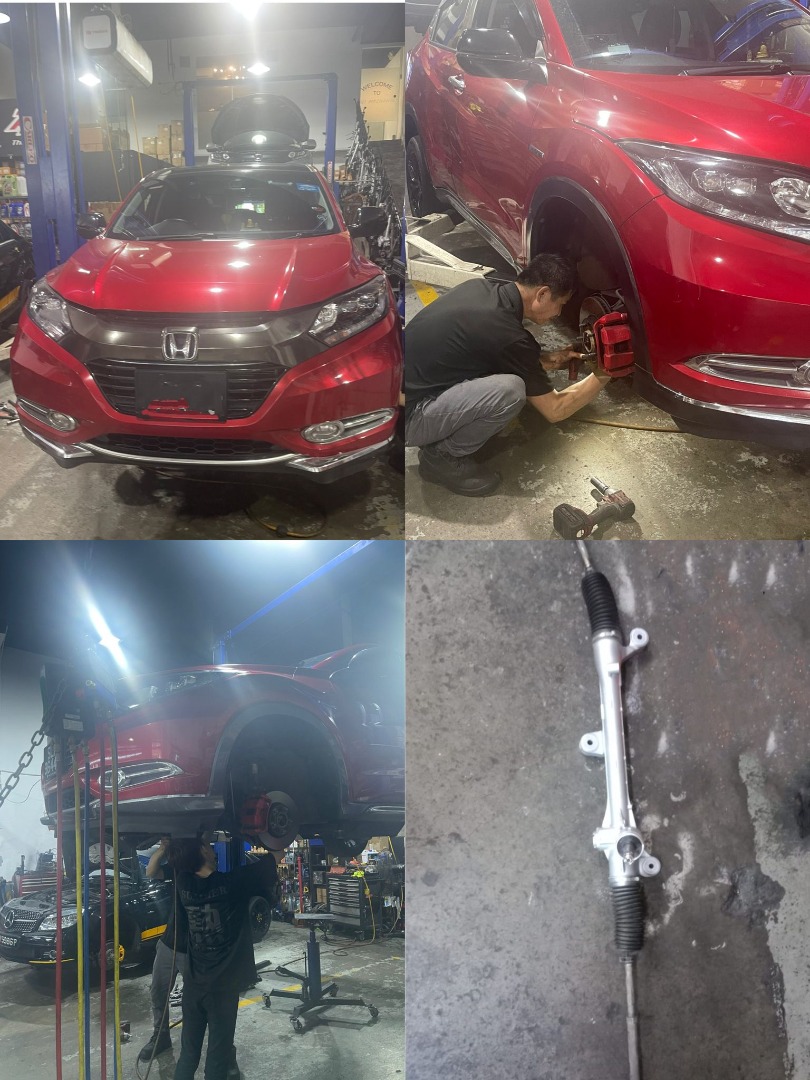 HONDA VEZEL UNDERCARRIAGE SPECIALIST/CAR REPAIR/DRIVESHAFT/STEERING ...