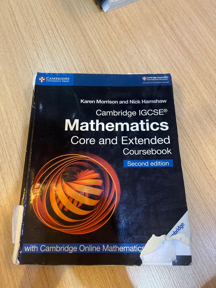 IGCSE MATH COURSE BOOK, Hobbies & Toys, Books & Magazines, Textbooks on ...