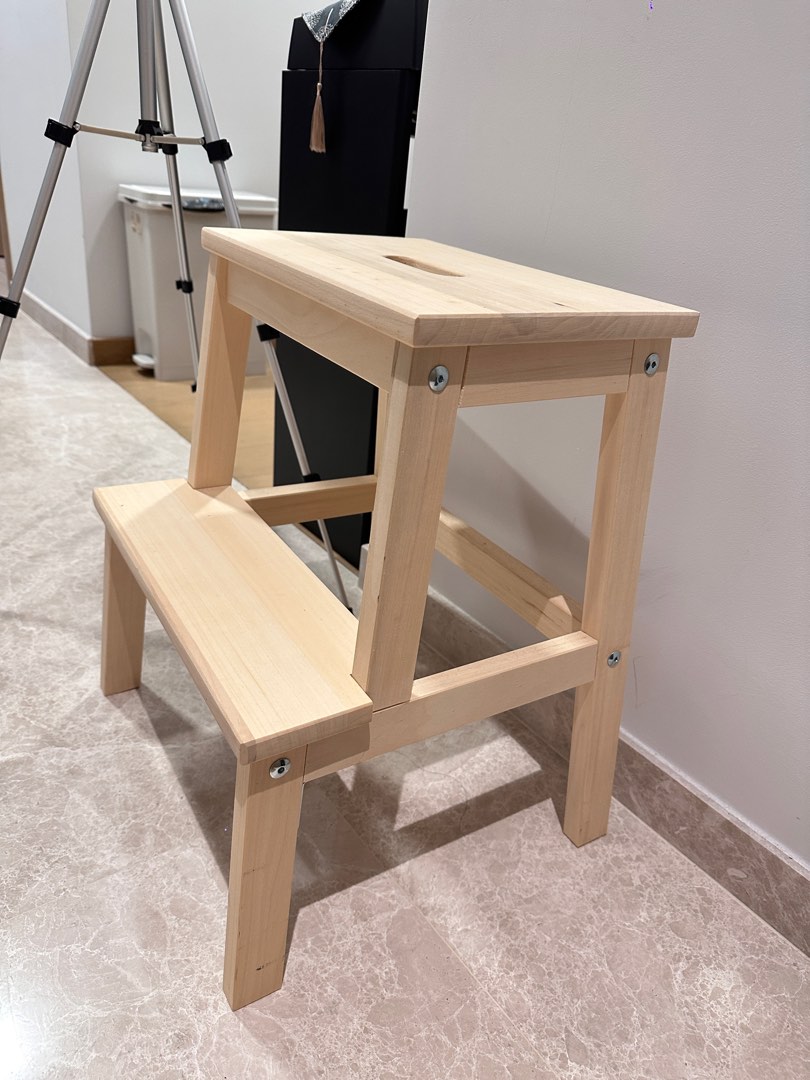 IKEA Bekvam step stool, Furniture & Home Living, Furniture, Chairs on ...