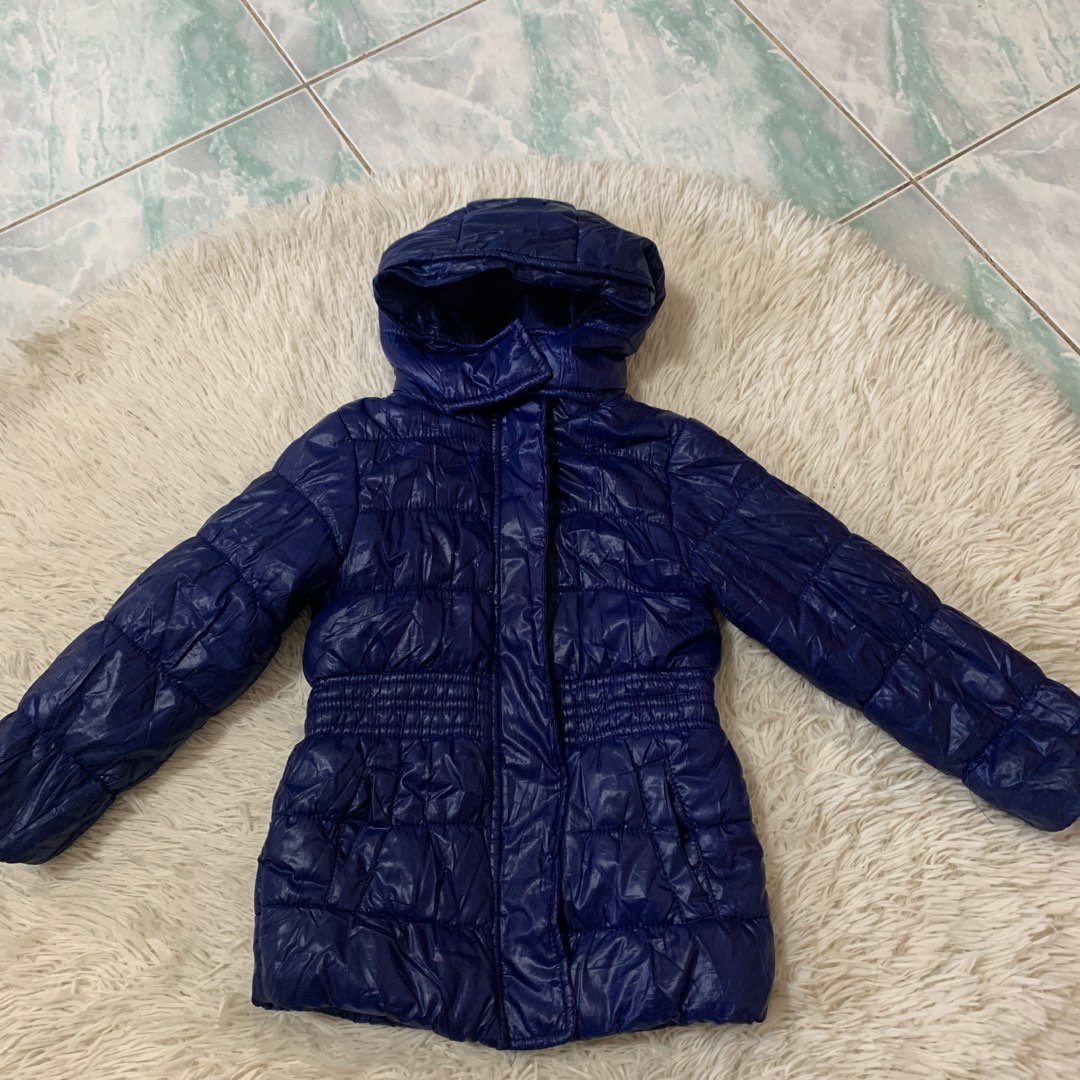 In Extenso Blue Winter Puffer Jacket for Kids 4-5Y, Babies & Kids ...
