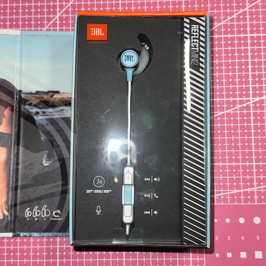 JBL Reflect Mini 2 Wireless Bluetooth Earphones - Teal Blue [Apple ...
