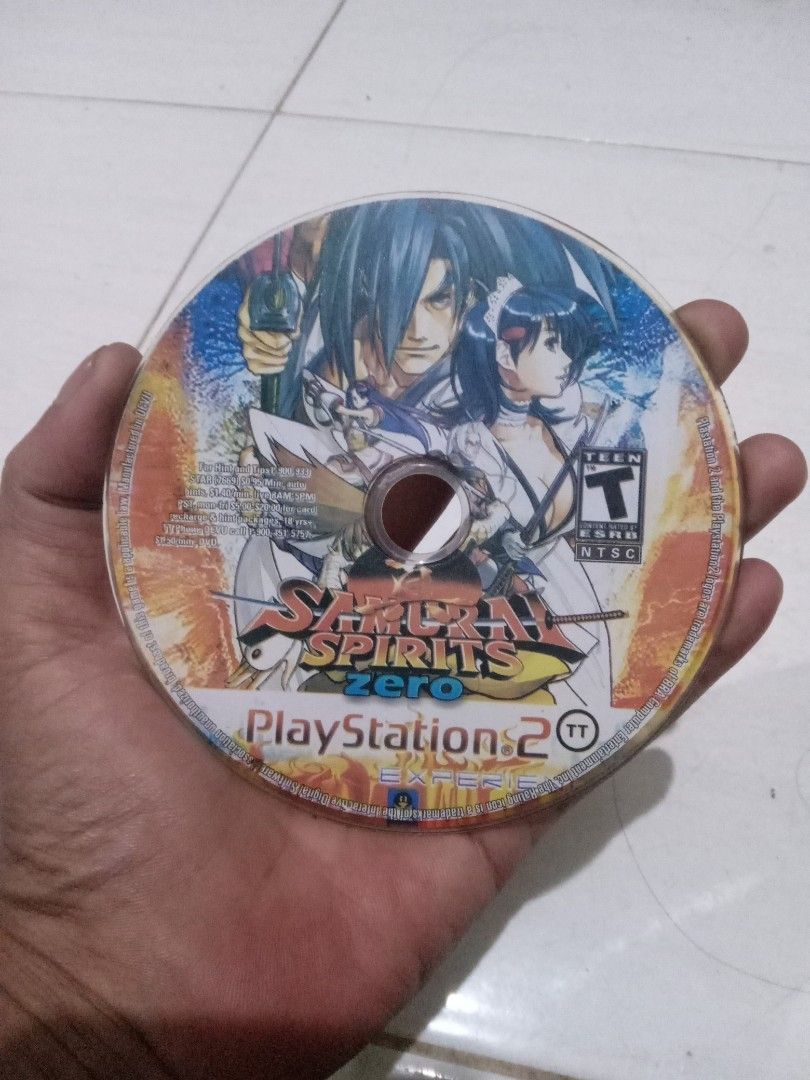 Kaset CD playstation 2 SAMURAI SPIRITS ZERO original koleksi kaset PS2 ...