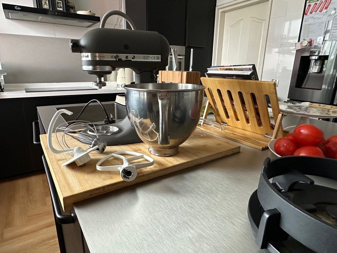 Kitchenaid 4.8L tilt head stand mixer design imperial grey mat model ...