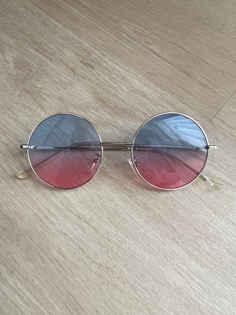 Korean Viral Frame Glasses Anti Blue Light Transparent Glasses ...