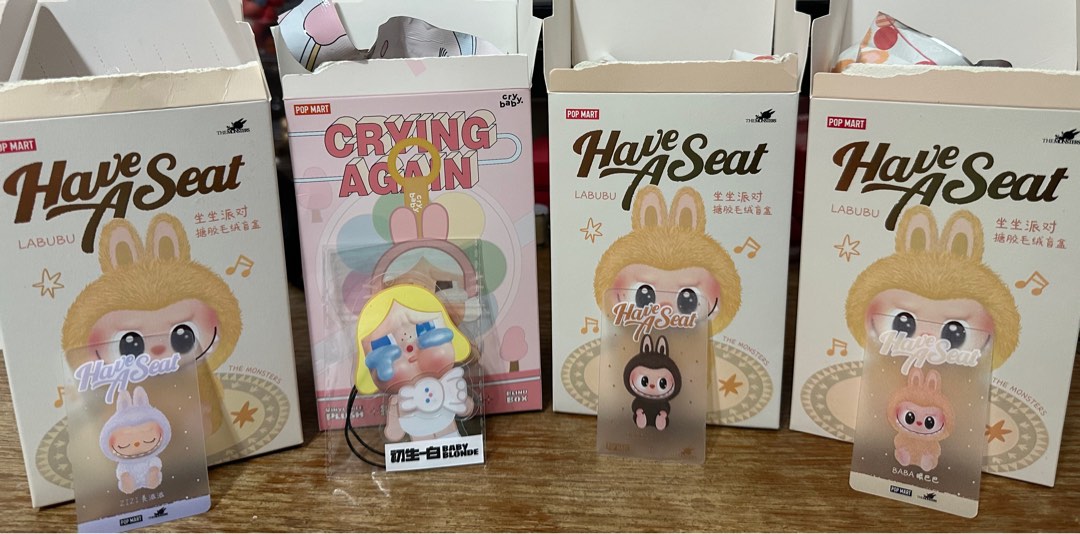 Labubu Cry Baby Secret Duo Duo Baby Blonde, Hobbies & Toys, Toys ...