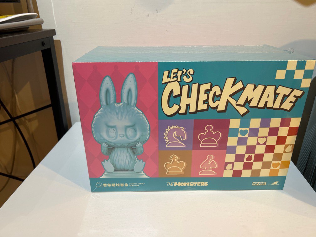 Labubu lets checkmate, Hobbies & Toys, Toys & Games on Carousell