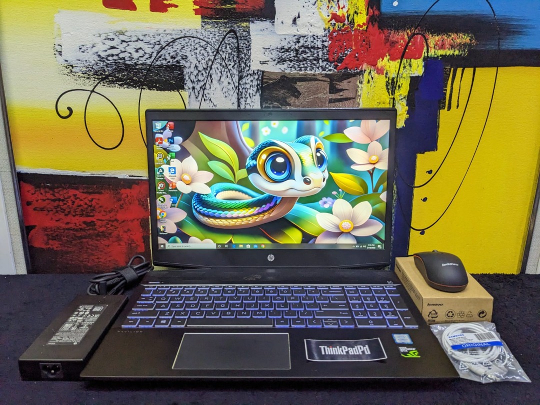 Laptop Gaming HP Pavilion Gaming 15 Core i7 8750H GTX 1050 Backlight ...