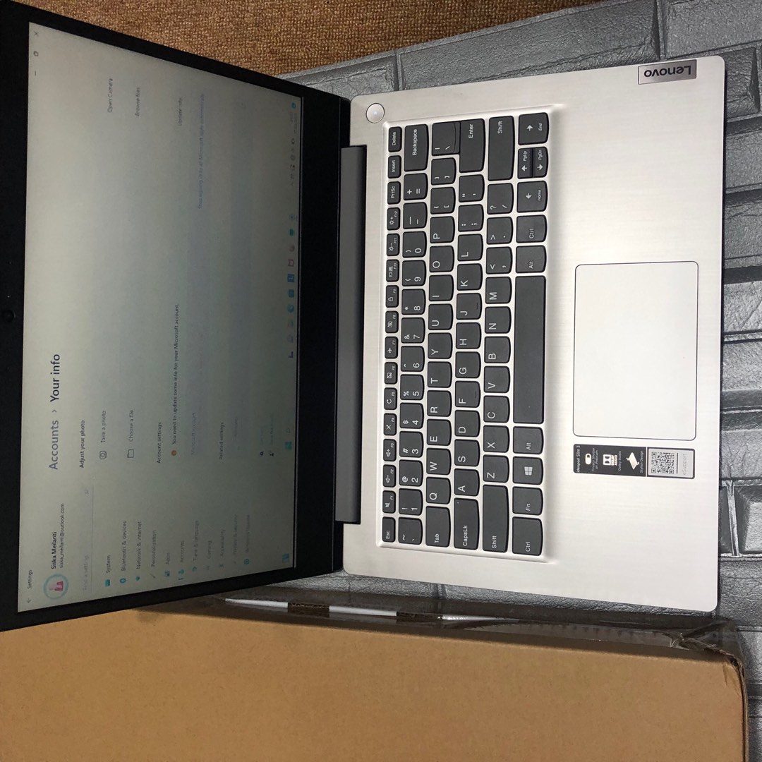 Laptop Lenovo Idea Slim Amd ryzen 3020e ram 8gb ssd 256gb, Elektronik ...