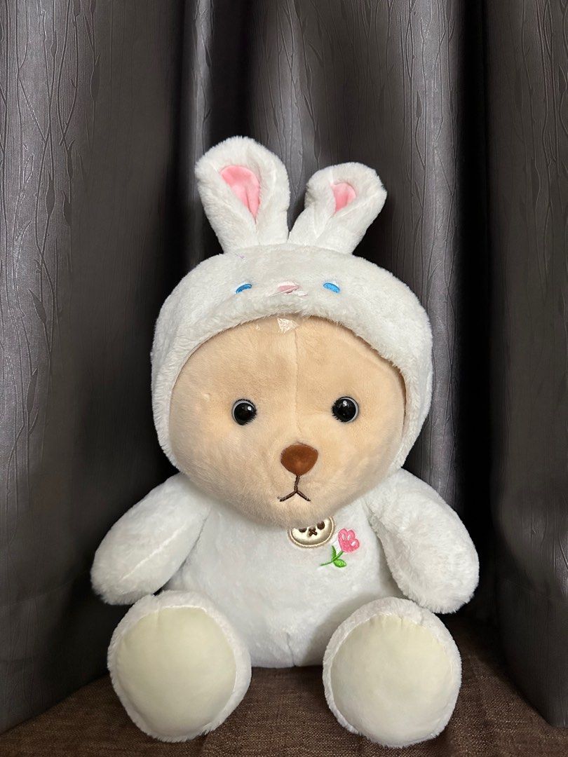 LARGE 45cm rabbit Teddy Bear plush soft toy plushie surprise gift ...