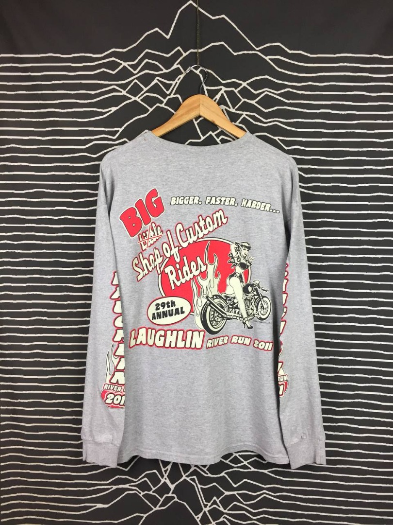 Laughlin River Run 2011 29th Annual Motorcycle Rally Tee, Men's Fashion ...