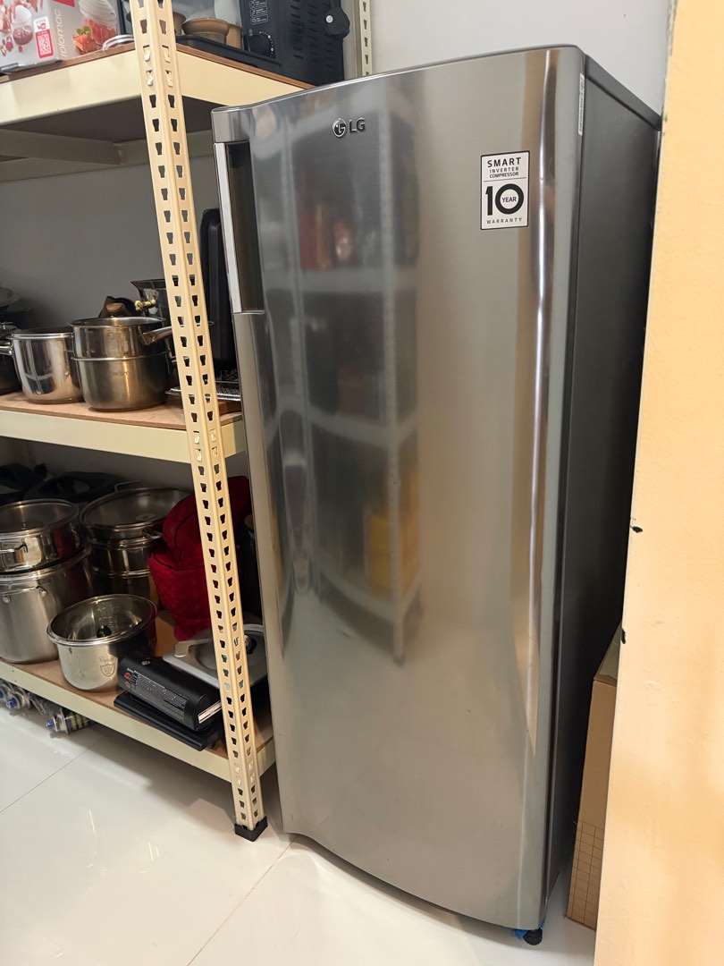 LG vertical freezer 165 litres, TV & Home Appliances, Kitchen ...