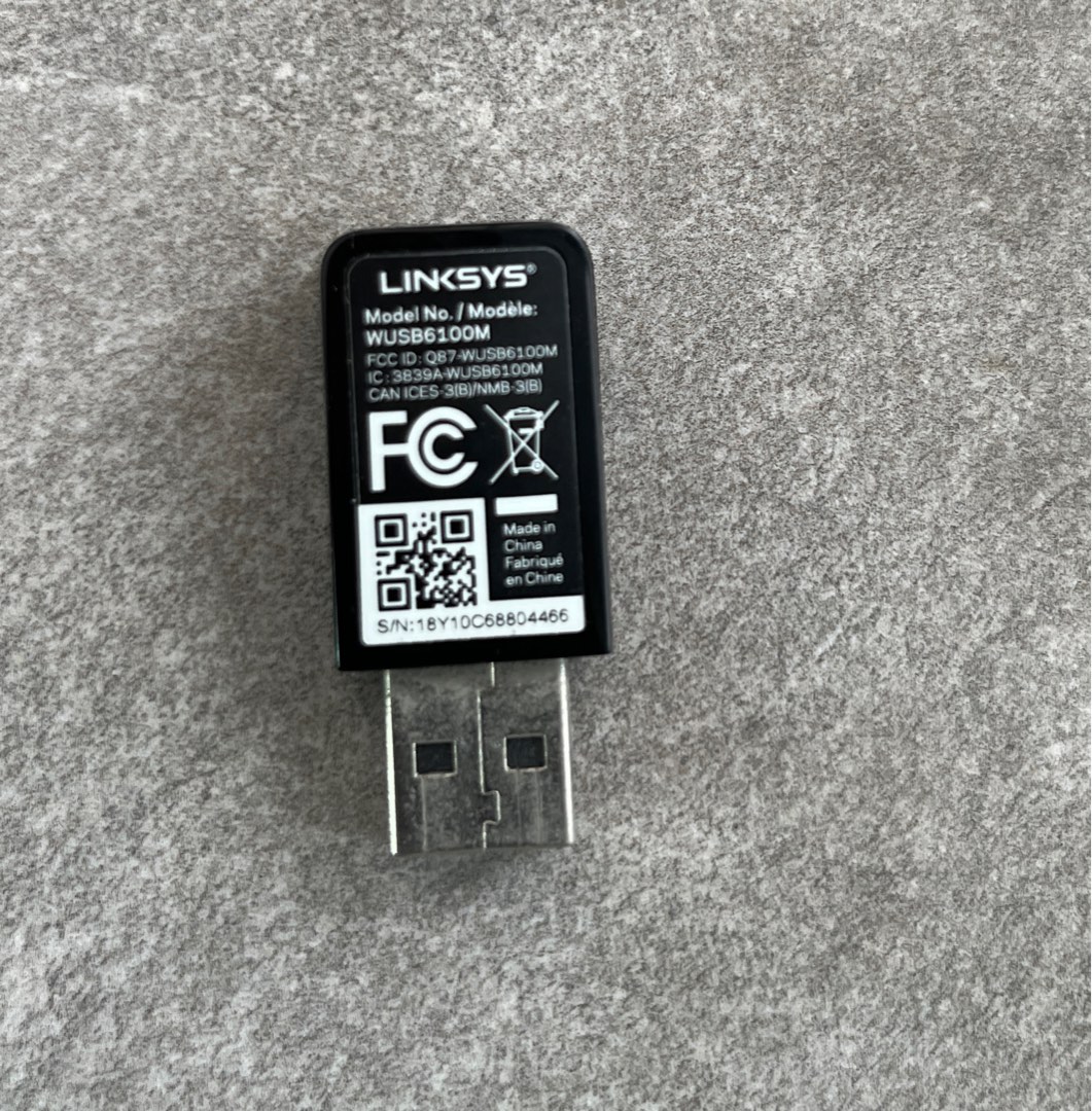 Linksys wireless USB adapter, Computers & Tech, Parts & Accessories ...