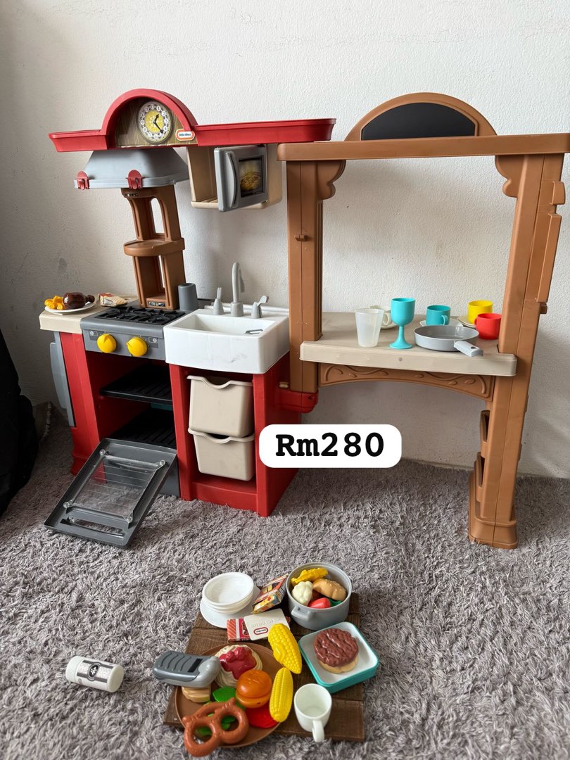 Little tikes playset kitchen, Babies & Kids, Infant Playtime on Carousell