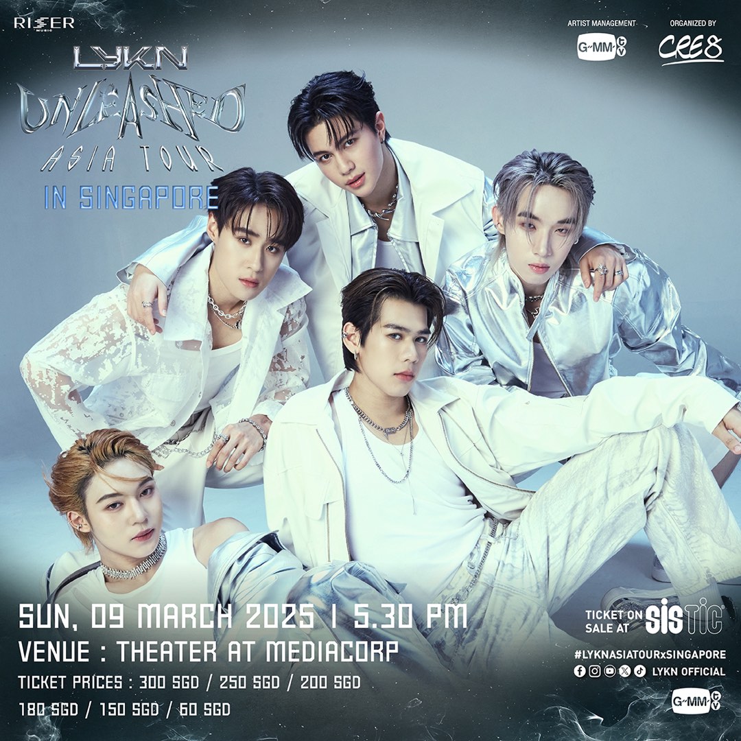 LYKN Unleashed Concert in Singapore Cat S, Tickets & Vouchers, Event ...